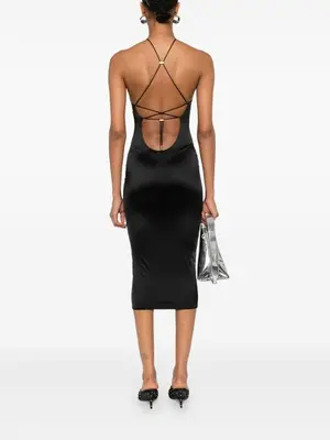MAISON CLOSE French Kiss Open-back Midi Dress