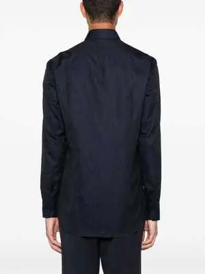 Etro Paisley-jacquard Shirt - Blue