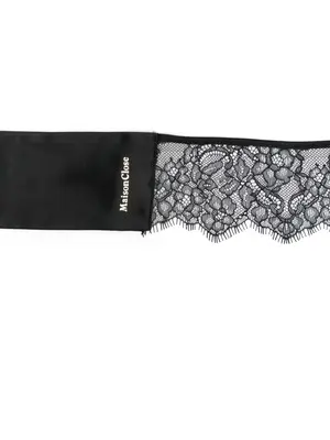 MAISON CLOSE Lace-trimmed Ribbon