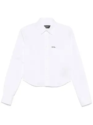 Dsquared2 Dean Cropped Shirt - White