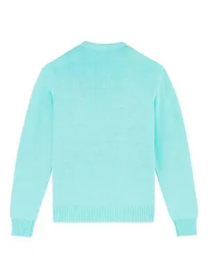 Vilebrequin Embroidered-logo Sweater - Blue