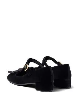 Prada 35mm Velvet Pumps