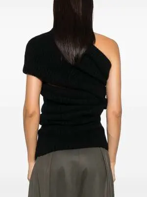 Rick Owens Draped Knitted Top
