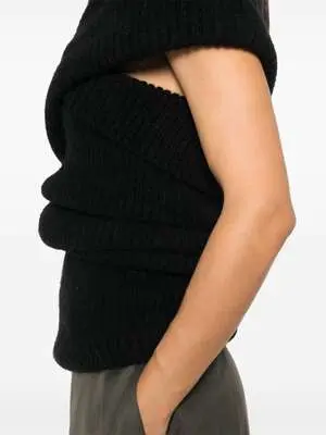Rick Owens Draped Knitted Top
