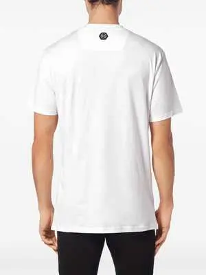 Philipp Plein Patch Skull&bones T-shirt - White