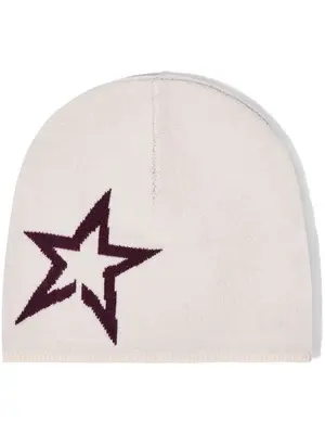 Perfect Moment Star Beanie - White