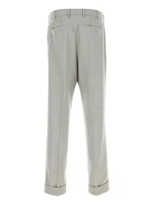 PT TORINO Mélange-effect Trousers