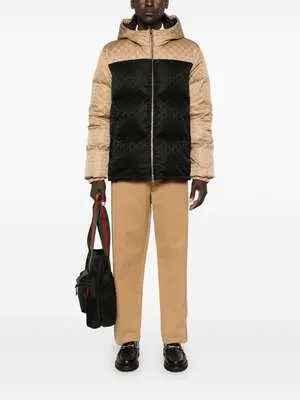 Gucci Gg Canvas Puffer Jacket
