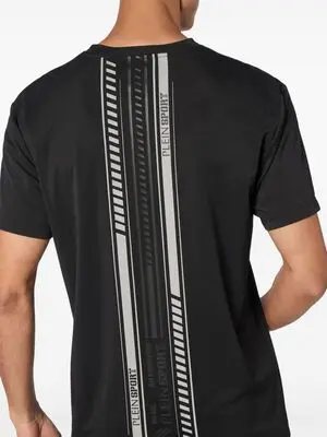 PLEIN SPORT Ss Racing Logo-plaque T-shirt
