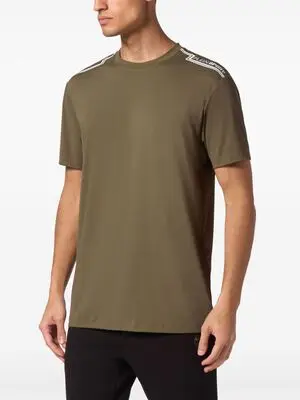 PLEIN SPORT Ss Logo-print T-shirt