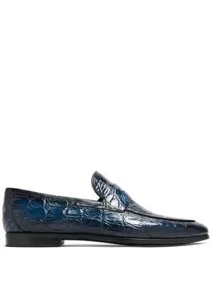 Magnanni Embossed Loafers
