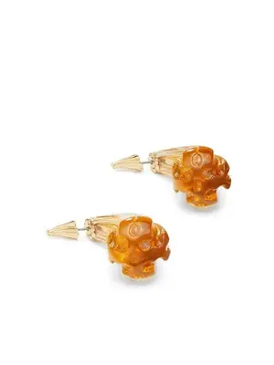 Tory Burch Logo Drop Earrings