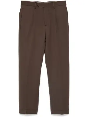 DELL'OGLIO Scilla Trousers - Brown