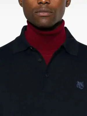 Maison Kitsuné Fox-motif Polo Shirt