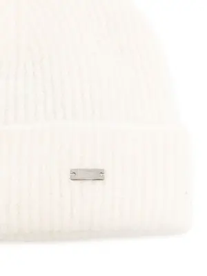 Herno Logo-plaque Beanie Hat