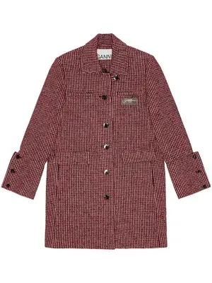 GANNI Checked Jacket