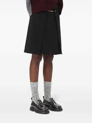 GANNI Ribbed Socks - Grey