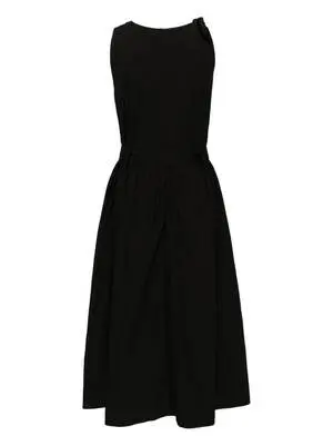 BAMBAH Poplin Shirt Dress - Black
