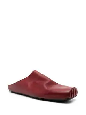 UMA WANG Leather Slippers