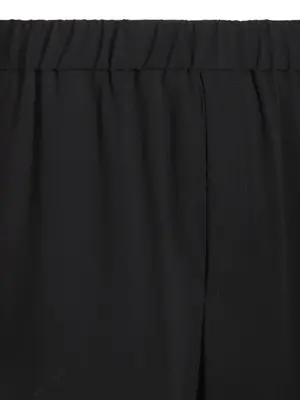 Giorgio Armani Wool Trousers - Black