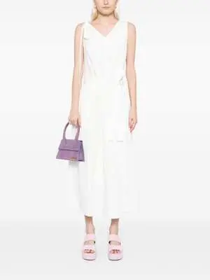 BAMBAH Poplin Shirt Dress - White