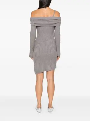 HOUSE OF SUNNY Chunky-rib Mini Dress