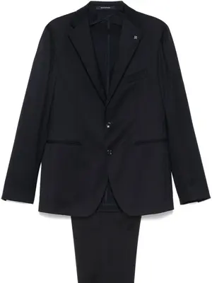 Tagliatore Virign Wool Suit - Blue