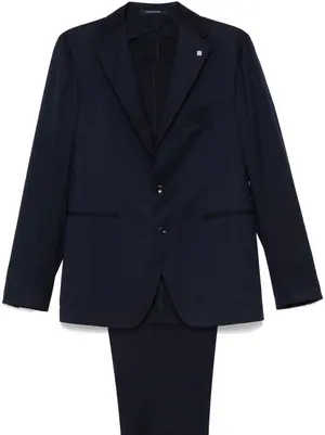 Tagliatore Virign Wool Suit - Blue