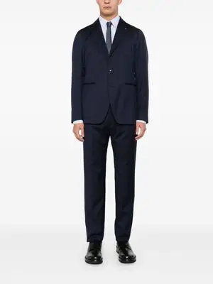 Tagliatore Virign Wool Suit - Blue