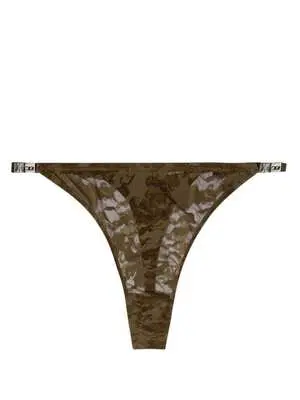 DIESEL X Savage X Fenty Camouflage Thong - Green