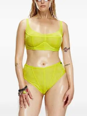 DIESEL® X Savage X Fenty Flocked Bra - Green