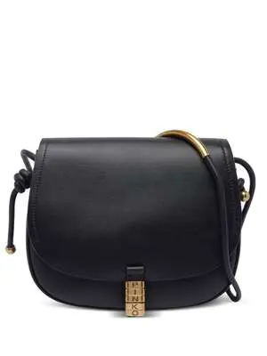 Pinko Logo-charm Crossbody Bag - Black