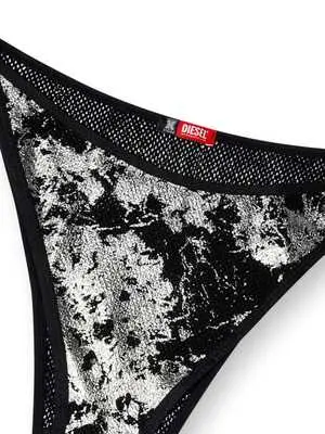 DIESEL® X Savage X Fenty Foiled Briefs - Silver