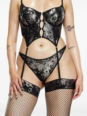 DIESEL® X Savage X Fenty Foiled Briefs - Silver