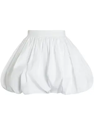 PATOU Bubble Mini Skirt - White