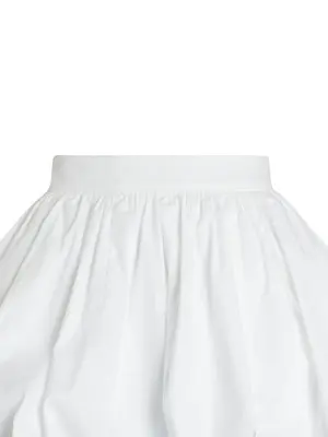 PATOU Bubble Mini Skirt - White