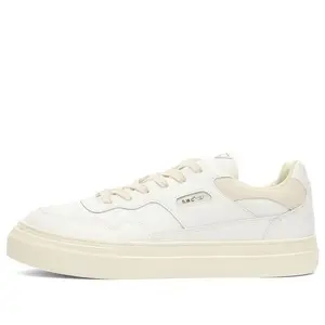 S.W.C STEPNEY WORKERS CLUB Pearl S-strike Leather Sneakers - White/putty