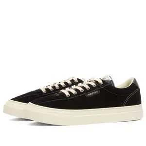 S.W.C STEPNEY WORKERS CLUB Dellow 02 Suede Sneakers - Black/white