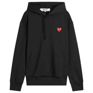 Play Comme Des Garcon Embroidered Sweatshirts Hoodies For Men