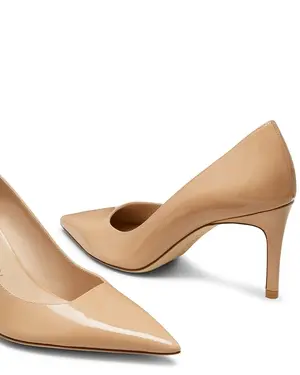 STUART WEITZMAN Power 75 Pumps - Adobe