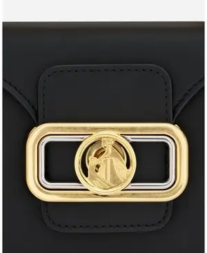 LANVIN Pencil Cat Leather Bag