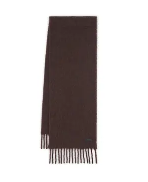 LANVIN Fringed Scarf In Wool