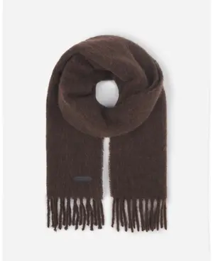 LANVIN Fringed Scarf In Wool