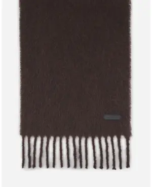 LANVIN Fringed Scarf In Wool