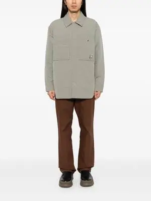 Maison Kitsuné Fox Head Padded Shirt Jacket