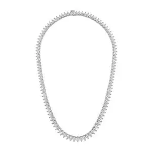 Stephanie Gottlieb Pear Shape Diamond Riviera Necklace