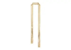Rabanne H&m Metalmesh Scarf With Fringe - Gold