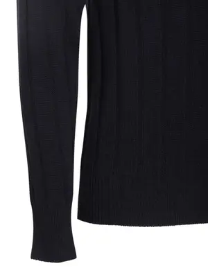LARDINI Ribbed-knit Wool Jumper