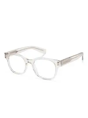 Saint Laurent Square Frame Glasses - Grey