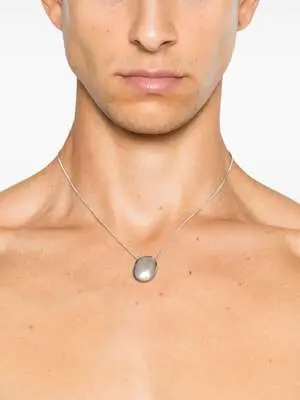 Tom Wood Pebble Necklace - Silver